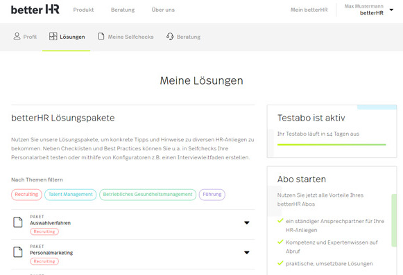 Digitale Personalberatung - Personalwirtschaft