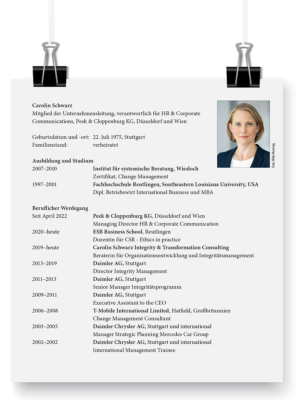 Wie wurde Carolin Schwarz zur CHRO bei Peek & Cloppenburg ...